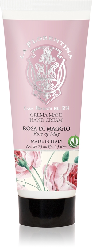 La Florentina Rose of May Hand Cream crema naturale mani con aroma di ...