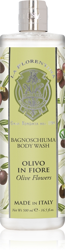 La Florentina Olive Flowers Body Wash Crèmige Badschuim | notino.nl