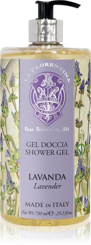 La Florentina Lavender Shower Gel gel de banho natural com aroma de ...
