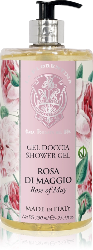 La Florentina Rose of May Shower Gel Shower Gel with rose fragrance ...