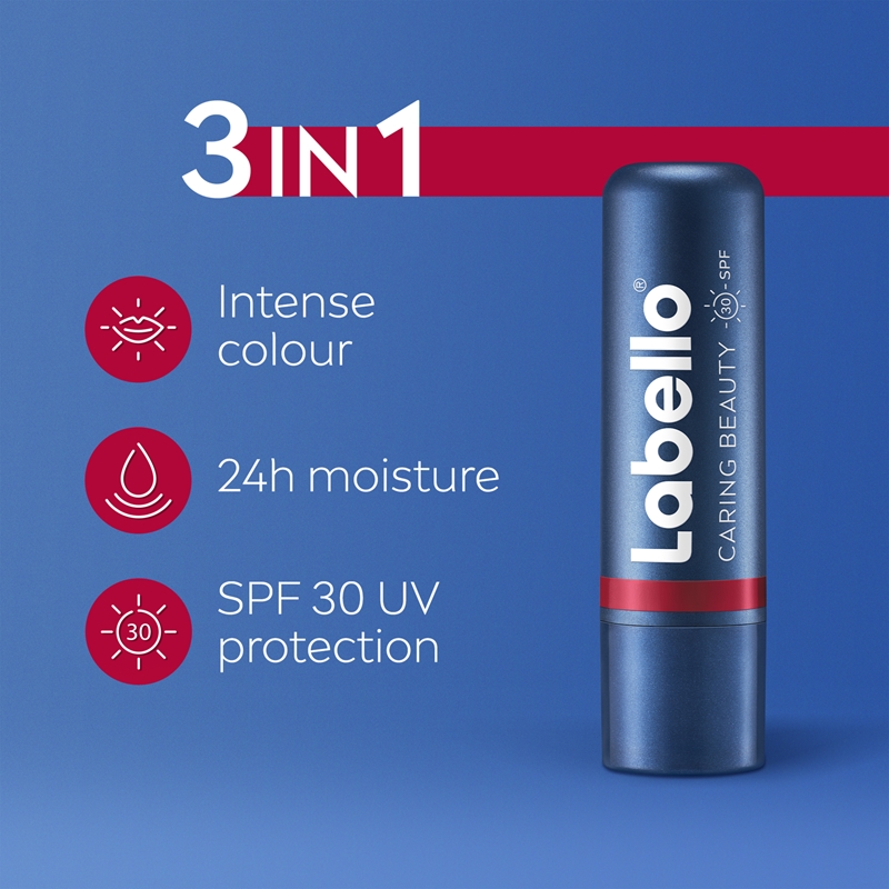 Labello Caring Beauty Tinted Lip Balm | notino.ie