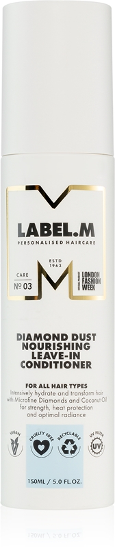 label.m Diamond Dust hiuksiin jätettävä hoitoaine kuiville ja ...