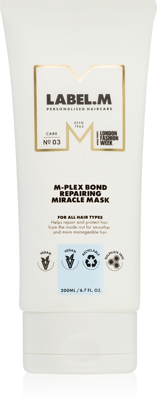 label.m M-Plex Bond Repairing Miracle Mask tiefenwirksame nährende ...