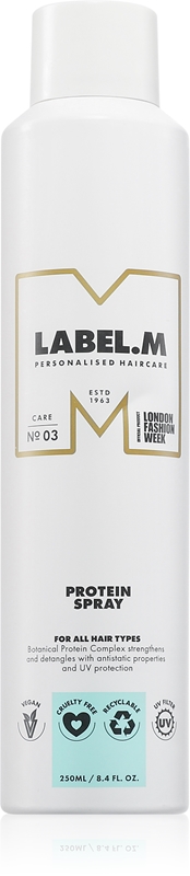 label.m Protein Spray sprej na vlasy pre jednoduché rozčesávanie vlasov ...