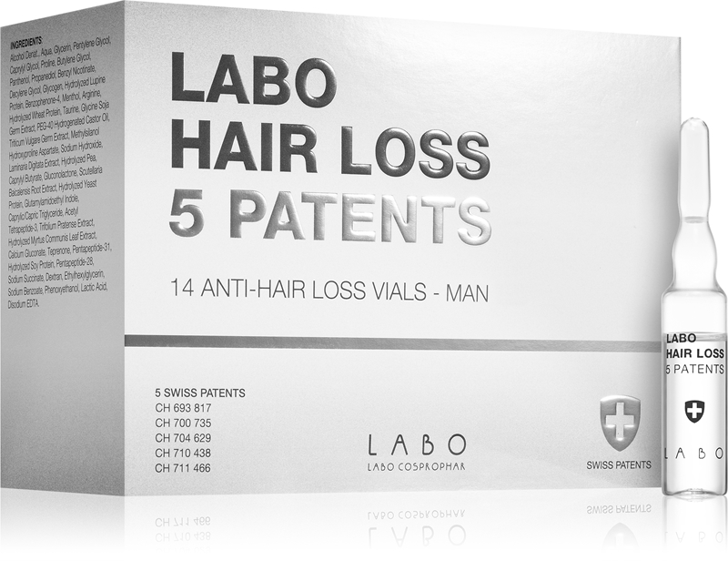 Labo Hair Loss 5 Patents Intensive Treatment for hair loss for men ...