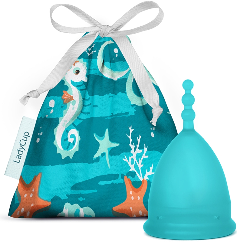 LadyCup Revolution Modrá hvězdice Menstrual Cup | notino.ie
