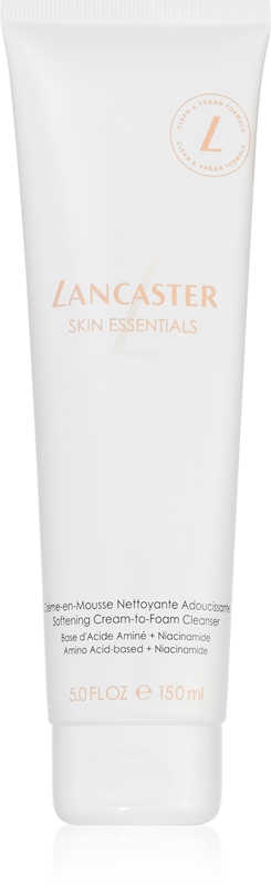 Lancaster Skin Essentials Softening Cream to Foam Cleanser Cleansing ...