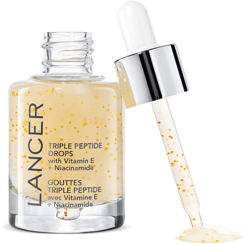 LANCER TRIPLE PEPTIDE DROPS verjüngendes Anti-Aging Serum mit Peptiden ...