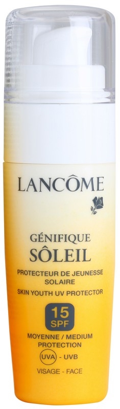 Lancôme Génifique Sôleil creme solar facial SPF 15 | notino.pt