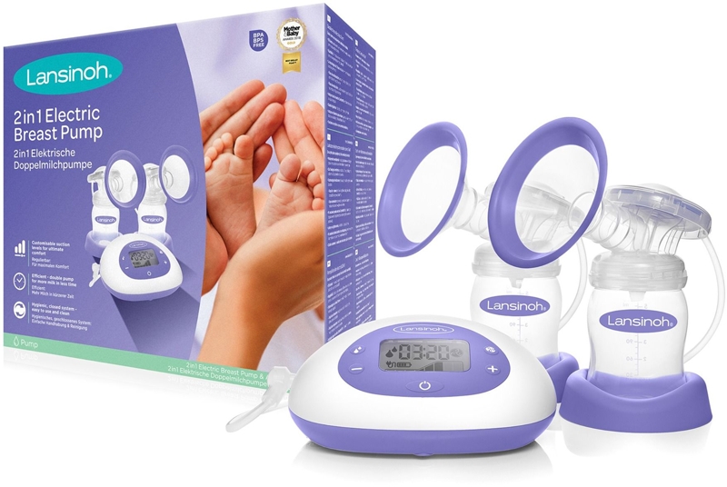 Lansinoh Breastfeeding 2in1 Electric Breast Pump Breast Pump | notino.ie Lansinoh Breastfeeding 2in1 Electric Breast Pump Breast Pump | notino.ie