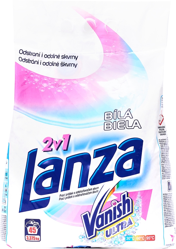 Lanza Vanish White washing powder 2 in 1 | notino.ie