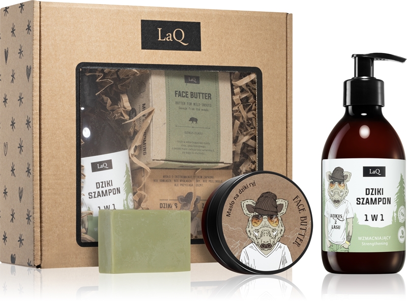 LaQ Boar From Forest coffret para rosto, corpo e cabelo | notino.pt