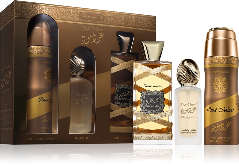 Lattafa Oud Mood Elixir gift set unisex | notino.co.uk