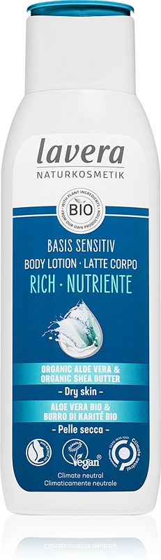 Lavera Basis Sensitiv Inensive Nourishing Body Lotion for dry skin ...