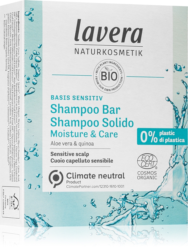 Lavera Moisture & Care shampoo bar | notino.co.uk