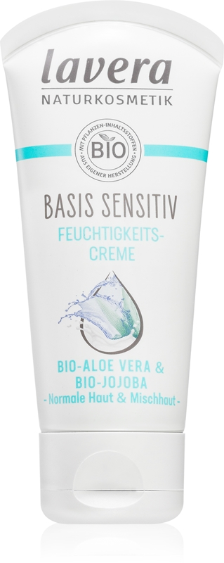 Lavera Basis Sensitiv Moisturizing Facial Cream for normal and ...