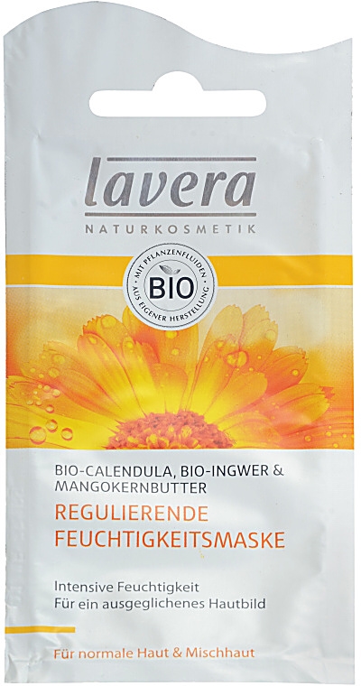 Lavera Faces Bio Calendula máscara facial hidratante para pele normal a ...