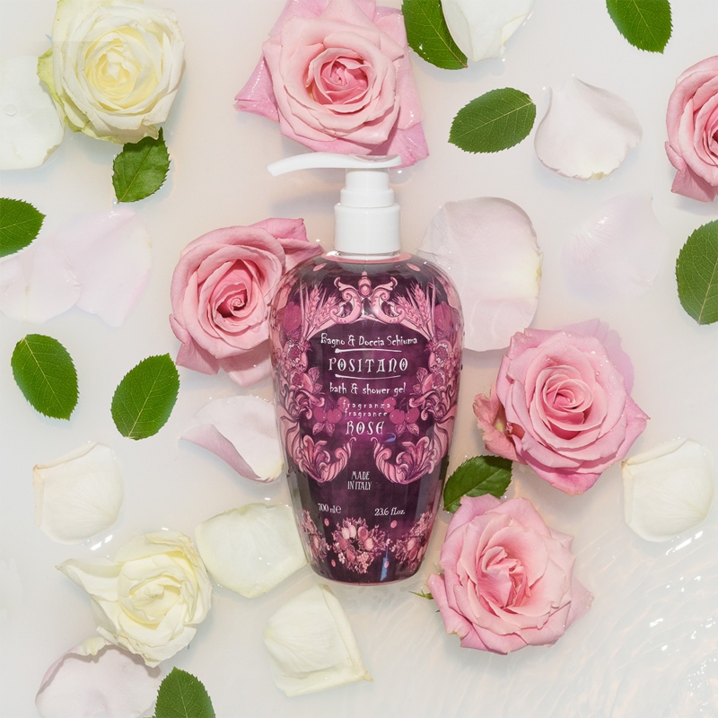Rudy - Le Maioliche Positano Rosa Damascena mousse de douche pour le ...