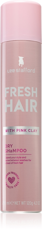 Lee Stafford Fresh Hair Pink Clay champô seco para refrescar o cabelo | notino.pt