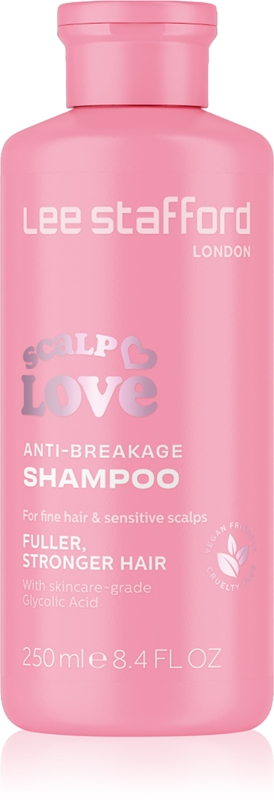 Lee Stafford Scalp Love Anti-Breakage Shampoo posilující šampon pro slabé vlasy s tendencí ...