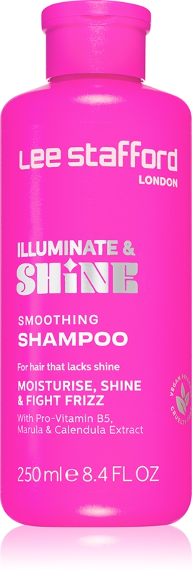 Lee Stafford Illuminate & Shine Smooting Shampoo champú y brillo saludable | notino.es