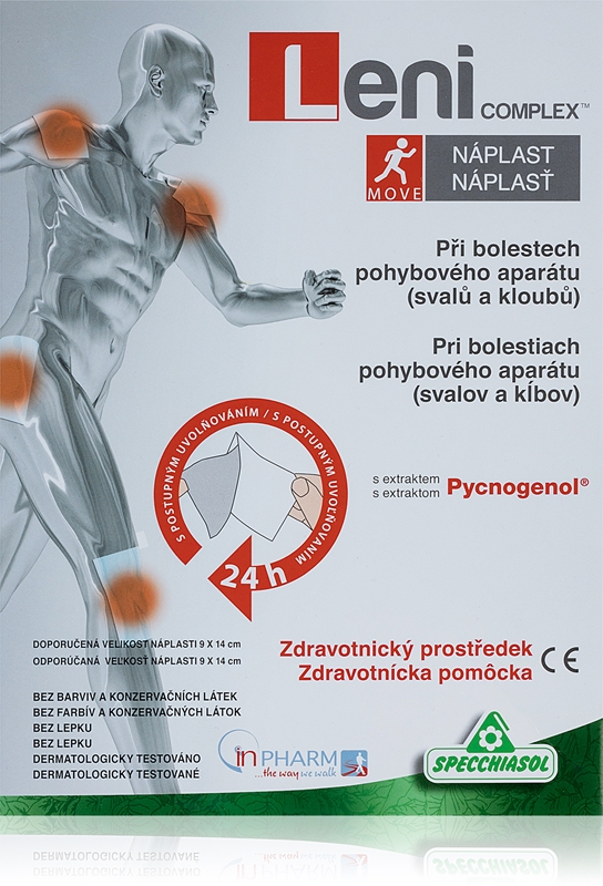 Leni Complex Leni Complex náplasť na úľavu od bolesti svalov a kĺbov | notino.sk