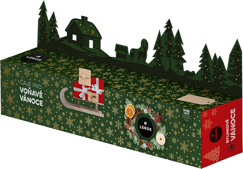 Leros Čaje pro Voňavé vánoce dárková krabička | notino.cz