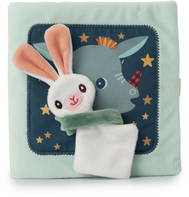 Lilliputiens Cuddle Activity Book Joe babybog med kontrastfarver til læring | notino.dk