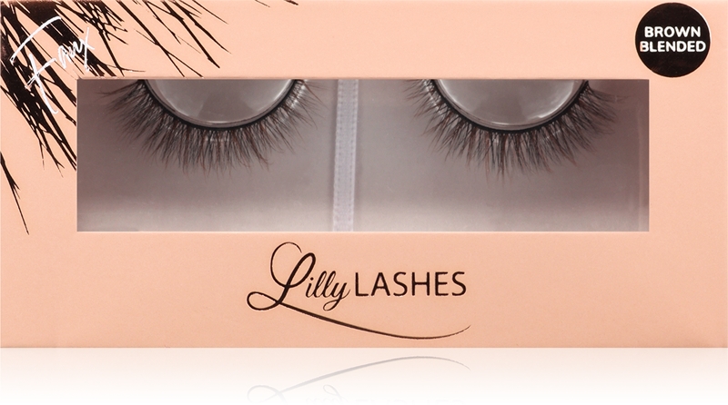Lilly Lashes Everyday Faux Mink Brown Blended False Eyelashes | notino.ie