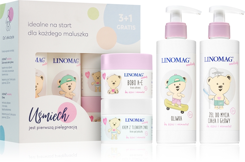 Linomag Emolienty Gift Set Gift Set (for children from birth) | notino.ie