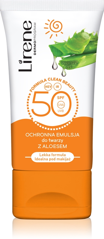 Lirene Sun care emulsão protetora diária para rosto e decote | notino.pt