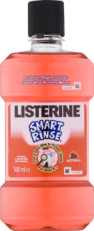 Listerine Smart Rinse Mild Berry Mouthwash for Kids | notino.ie