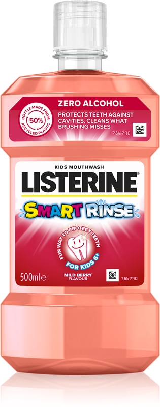 Listerine Smart Rinse Mild Mint Mouthwash for children | notino.ie