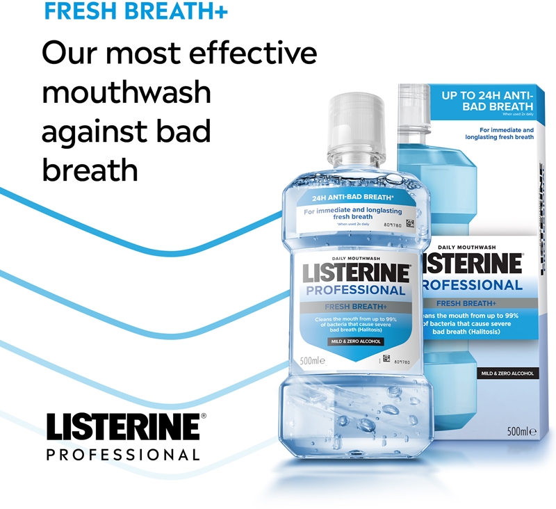 Listerine Professional Fresh Breath+ | Brza dostava | notino.hr