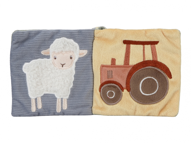 Little Dutch Little Farm Soft Activity Book contrast educational book ...