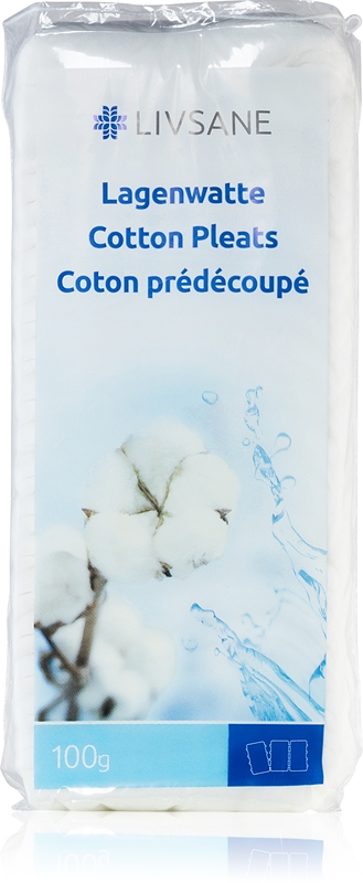 LIVSANE Cotton Pleats cellulose cotton pads | notino.co.uk