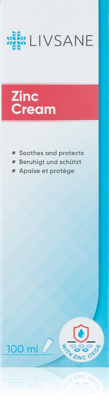 LIVSANE Zinc cream Renewing And Protecting Cream for irritated skin ...