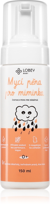 Lobey Baby Care Foam Washing Foam for babies | notino.ie