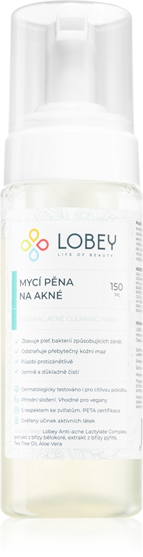 Lobey Face Cleanser Washing Foam for acne-prone skin | notino.ie