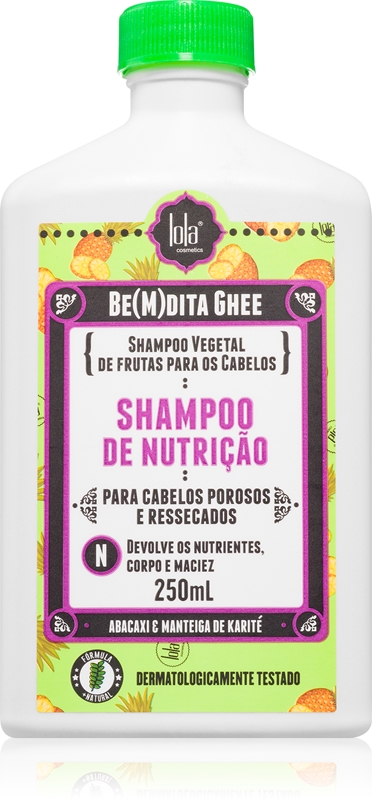 Lola Cosmetics BE(M)DITA GHEE SHAMPOO DE NUTRIÇÃO nourishing shampoo ...