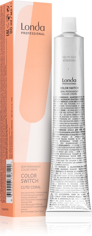 Londa Professional Color Switch Daļēji noturīga matu krāsa bez amonjaka ...