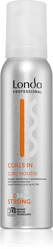 Londa Professional Curls In Styling Foam for wavy and curly hair ...