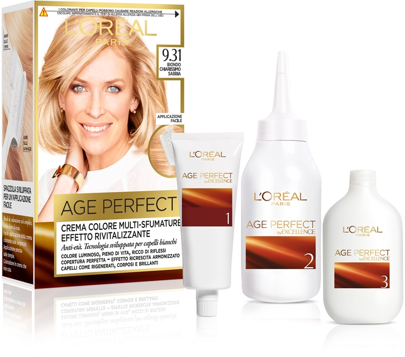 L’Oréal Paris Excellence Age Perfect barva na vlasy s revitalizačním ...