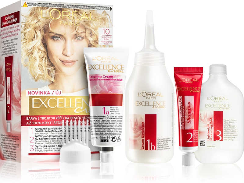 L’Oréal Paris Excellence Creme coloration cheveux | notino.be