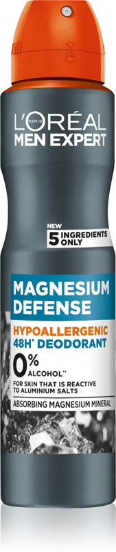 L’Oréal Paris Men Expert Magnesium Defence дезодорант-спрей для ...
