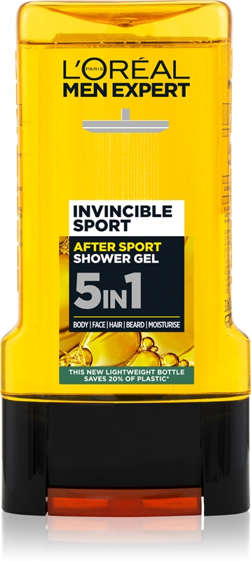 L’Oréal Paris Men Expert Invincible Sport Dušas želeja pieci vienā ...
