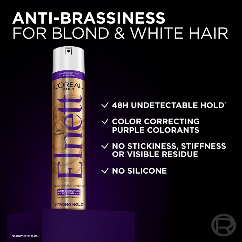 L’Oréal Paris Elnett laque cheveux pour cheveux blonds | notino.fr