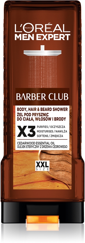 L’Oréal Paris Men Expert Barber Club Douchegel voor Mannen voor haar ...