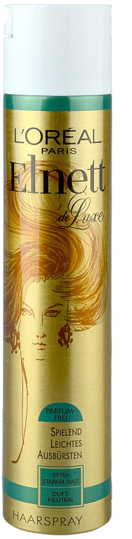 L’Oréal Paris Elnett de Luxe Hairspray Fragrance-Free | notino.dk