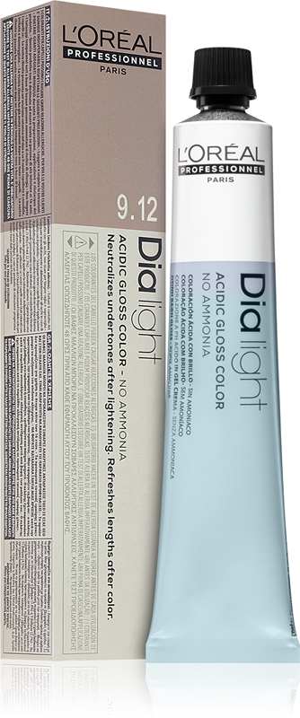 L’Oréal Professionnel Dialight 9.12 Permanent Hair Dye Ammonia - Free ...